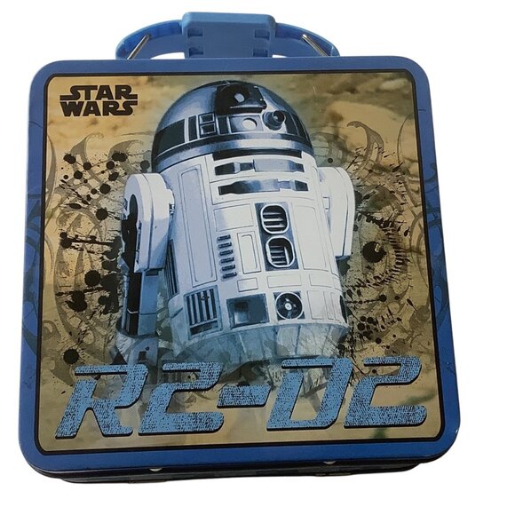 The Tin Box Co. | Toys | Marvel Star Wars R2d2 Small Metal Tin Box ...